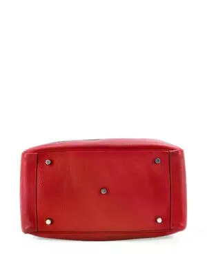 Hermès Lindy Bag Clemence 34 Satchel Red