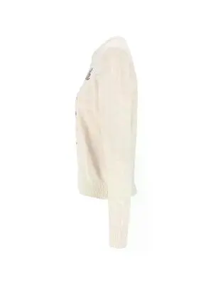 MC2 SAINT BARTH Intarsia-knit Crew-neck Sweater - Neutrals