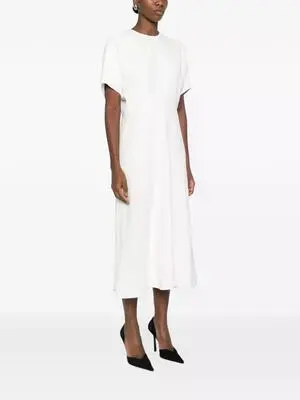 Victoria Beckham Short-sleeve Midi Dress