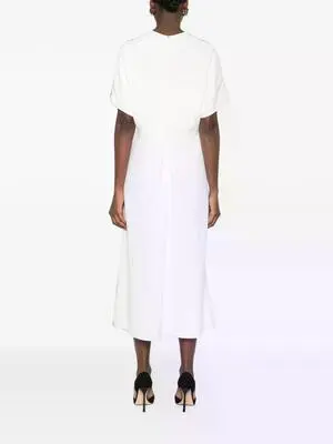 Victoria Beckham Short-sleeve Midi Dress