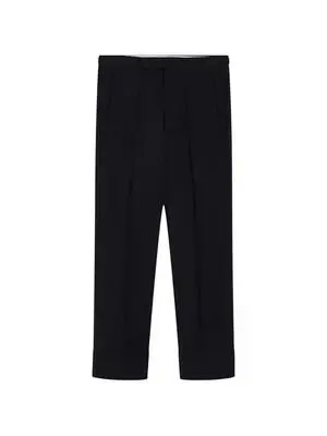 Prada Wool And Mohair Pants - Blue