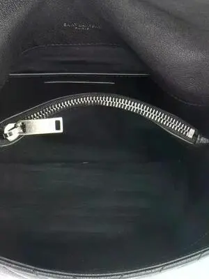 Saint Laurent Classic Monogram College Bag Matelasse Chevron Leather Medium Crossbody Bag