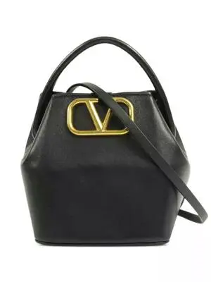 Valentino Garavani Buckled Bucket Bags