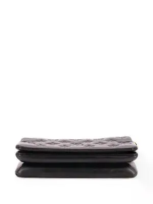 LOUIS VUITTON Convertible Coussin Pochette Monogram Embossed Lambskin Shoulder Bag