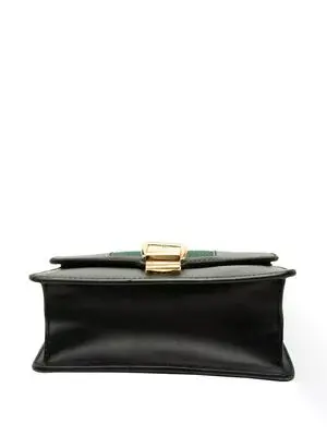 Gucci 2000-2015 Mini Calfskin Web Sylvie Chain Satchel