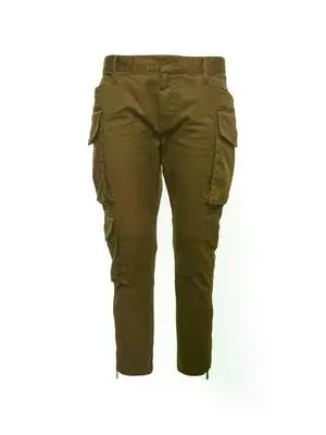 Dsquared2 Cropped Cargo Pants - Green