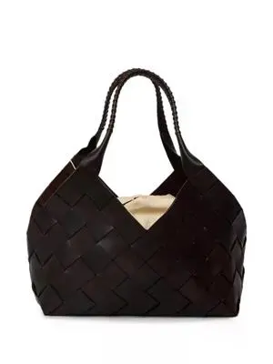 Dragon Diffusion Castello Woven Leather Tote Bag