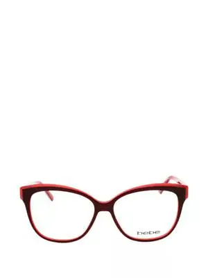 Bebe Geometric-frame Glasses - Black