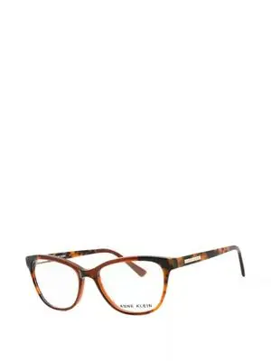 Anne Klein Tortoiseshell-effect Cat-eye Glasses - Brown