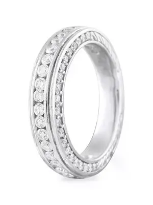 LB EXCLUSIVE Diamond Eternity Ring - Silver
