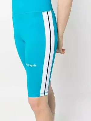 Palm Angels Side-stripe Cycling Shorts