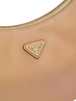 Prada Logo-plaque Tote Bag