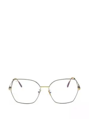 TOM FORD Geometric-frame Glasses - Silver