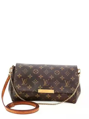 LOUIS VUITTON Favorite Handbag Monogram Canvas Mm Crossbody Bag - Brown