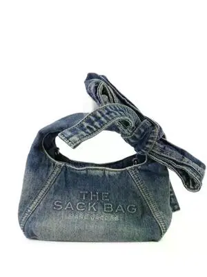 Marc Jacobs Mini The Bow Sack Shoulder Bag - Blue