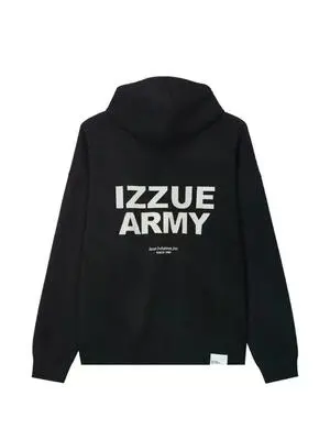 Izzue Logo-print Zip-up Hoodie
