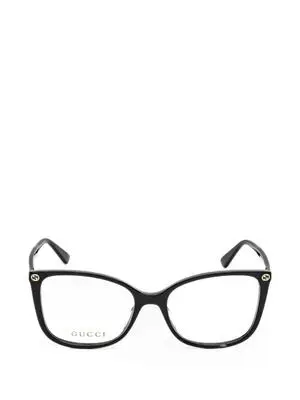 Gucci Rectangle-frame Glasses - Black