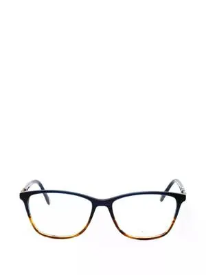 EMOZIONI Rectangle-frame Glasses - Blue