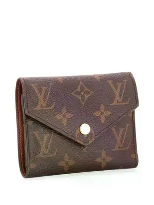 LOUIS VUITTON Victorine Wallet Monogram Canvas Small Wallets