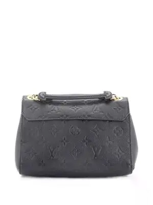 LOUIS VUITTON Vavin Handbag Monogram Empreinte Leather Bb Crossbody Bag - Black