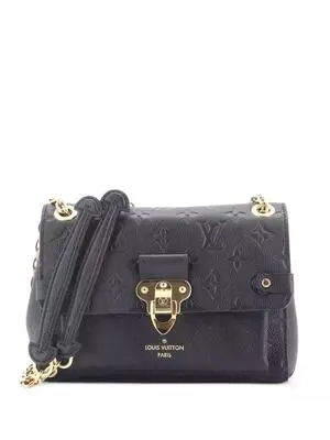 LOUIS VUITTON Vavin Handbag Monogram Empreinte Leather Bb Crossbody Bag - Black