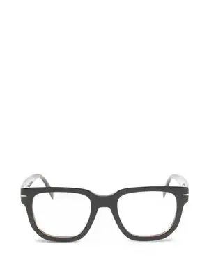 DB EYEWEAR BY DAVID BECKHAM Square-frame Glasses - Black