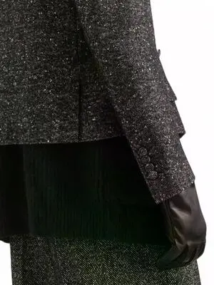 Dolce & Gabbana Sicilia Double-breasted Jacket In Textured Wool