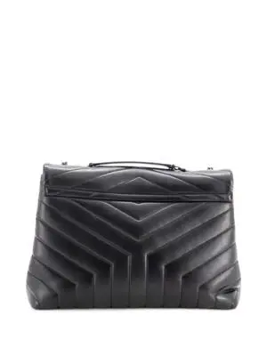 Saint Laurent Loulou Matelasse Chevron Leather Medium Shoulder Bag