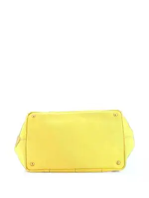 Prada Canapa Convertible Canvas Medium Tote Bag
