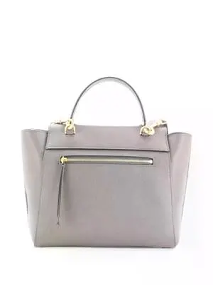 Celine Belt Bag Textured Leather Micro Satchel - Grey