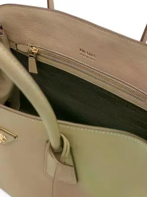Prada Large Leather Tote Bag