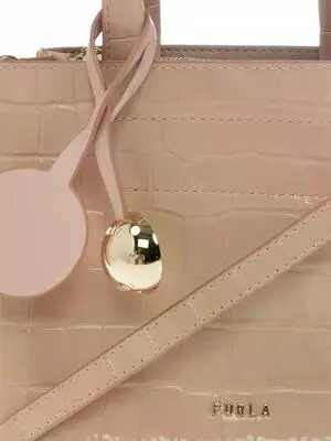 Furla Divide Croc-effect Leather Mini Bag