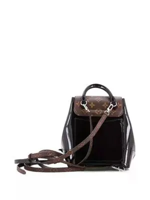 LOUIS VUITTON Hot Springs Vernis With Monogram Canvas Backpack