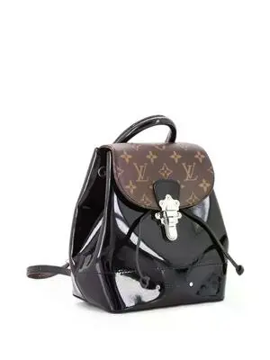 LOUIS VUITTON Hot Springs Vernis With Monogram Canvas Backpack