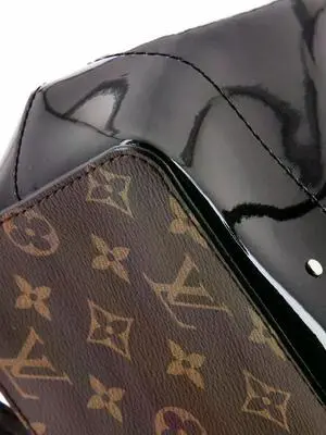 LOUIS VUITTON Hot Springs Vernis With Monogram Canvas Backpack