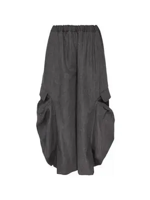 Comme Des Garçons Wide-leg Cargo Pants - Grey