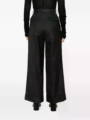 Junya Watanabe Pinstripe Wide-leg Trousers