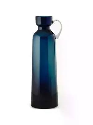 ENZO DE GASPERI Handled Carafe Vase - Blue