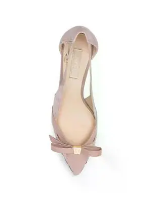 Liu Jo Deva Bow-detail Slingback Pumps