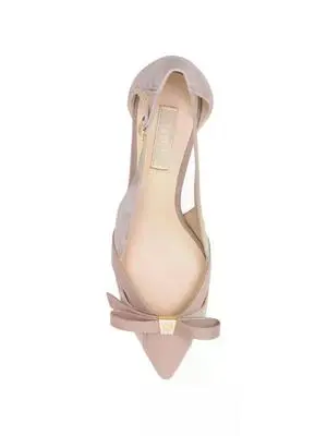 Liu Jo Deva Bow-detail Slingback Pumps