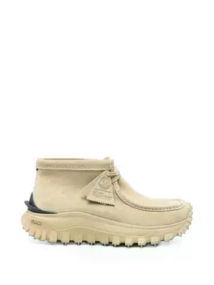 Moncler X Clarks Wallabee Vibram Ankle Boots - Neutrals