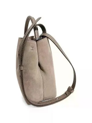 IACUCCI Logo-patch Suede Tote Bag