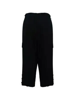 Yohji Yamamoto Button-detail Cargo Trousers