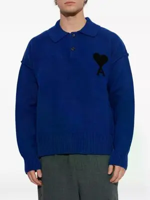 AMI Paris De Coeur Polo Shirt