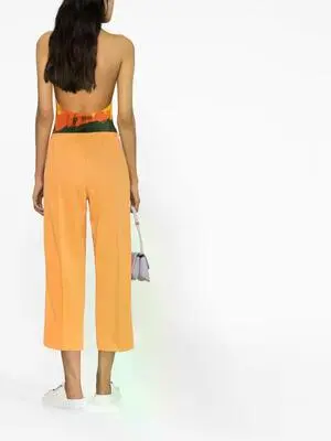 Palm Angels Side-stripe Cropped Track Pants