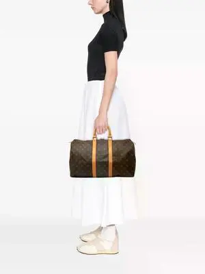 LOUIS VUITTON 1997 Monogram Keepall 45 Travel Bag
