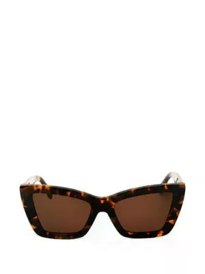 Palm Angels Roseville Cat-eye Frame Sunglasses - Black