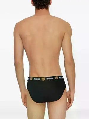 Moschino Logo-waistband Briefs
