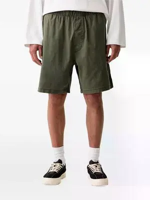 LEVI'S Boxer Elasticated-waist Logo-patch Shorts - Green