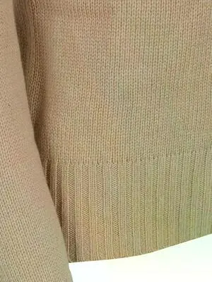ALLUDE Roll-neck Ribbed-trim Sweater
